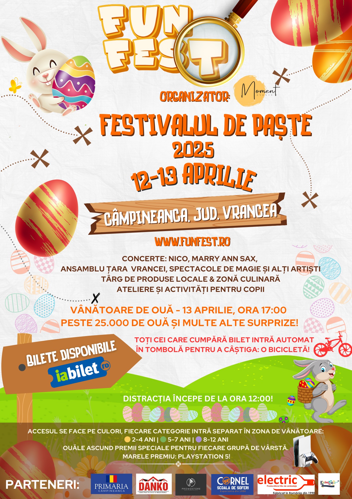 FUNFEST 2025 – CEL MAI MARE FESTIVAL DE PAȘTE! – la Câmpineanca ...